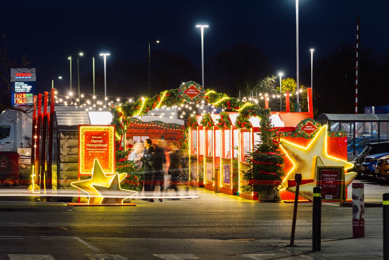 Case Study: Tesco Christmas Grottos | GLOBE GROUPE